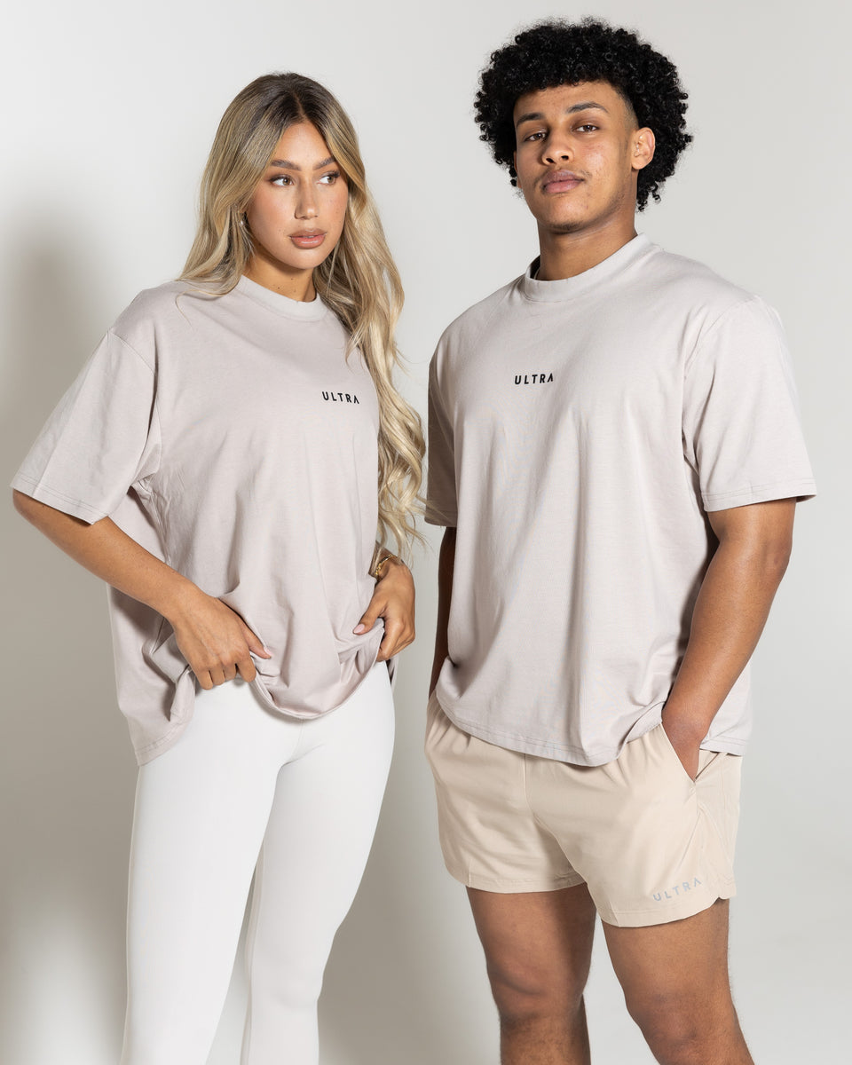 Base Oversized Tee - Cool Grey – Ultra Apparel